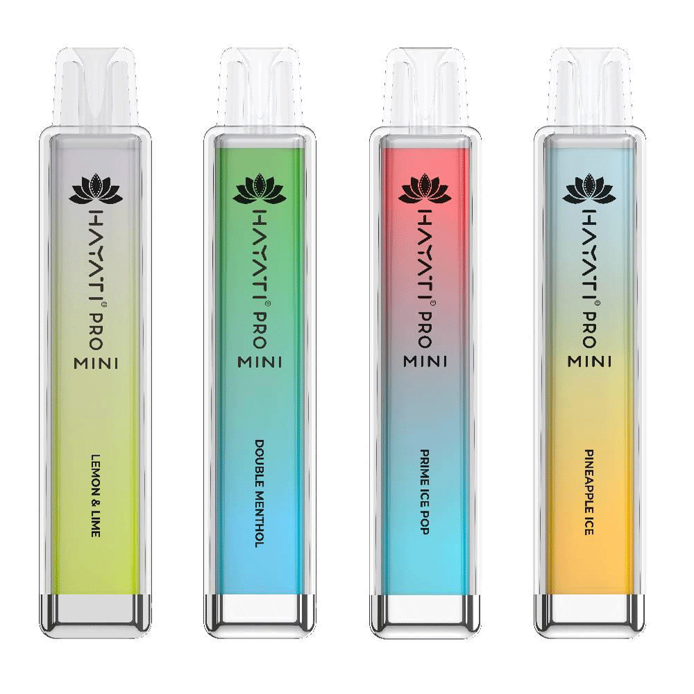 Hayati® Pro Max Mini 600 Disposable Vape Device 20mg (Box of 10 ...